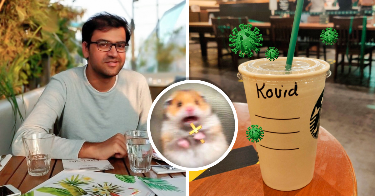 His name is Kovid, he is 30 years old; and now he's facing difficulties ...