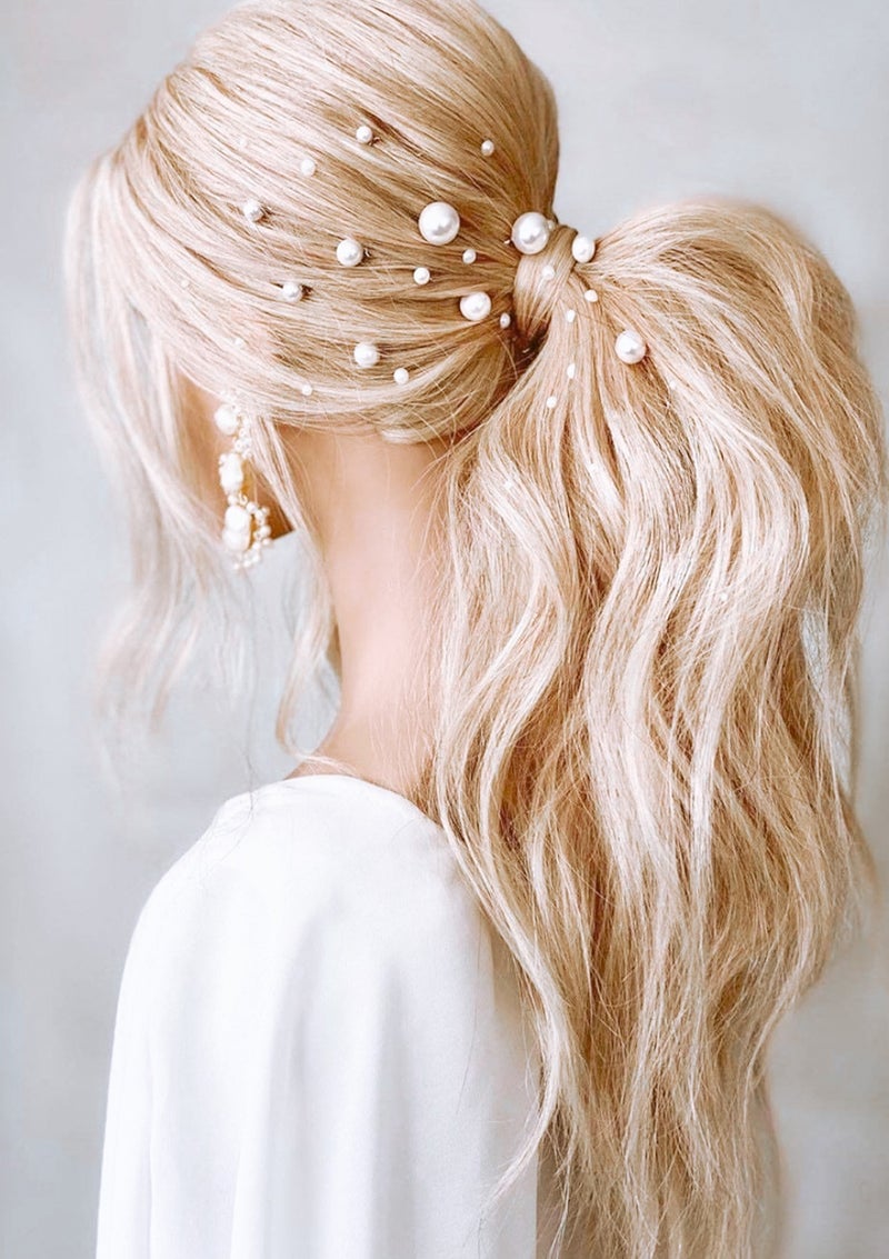Pearls in the hair, the trend that will make you look more elegant than ...