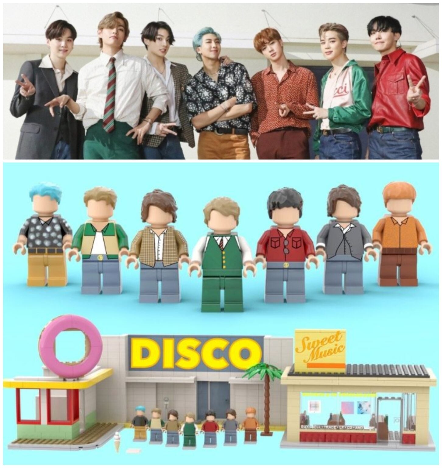 BTS tendrá su propio set de Lego inspirado en su éxito ‘Dynamite’