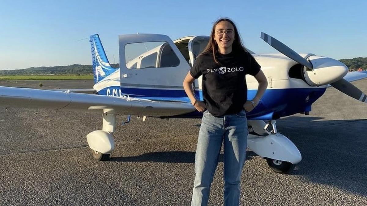 Zara Rutherford, the youngest female pilot to fly around the world; She ...