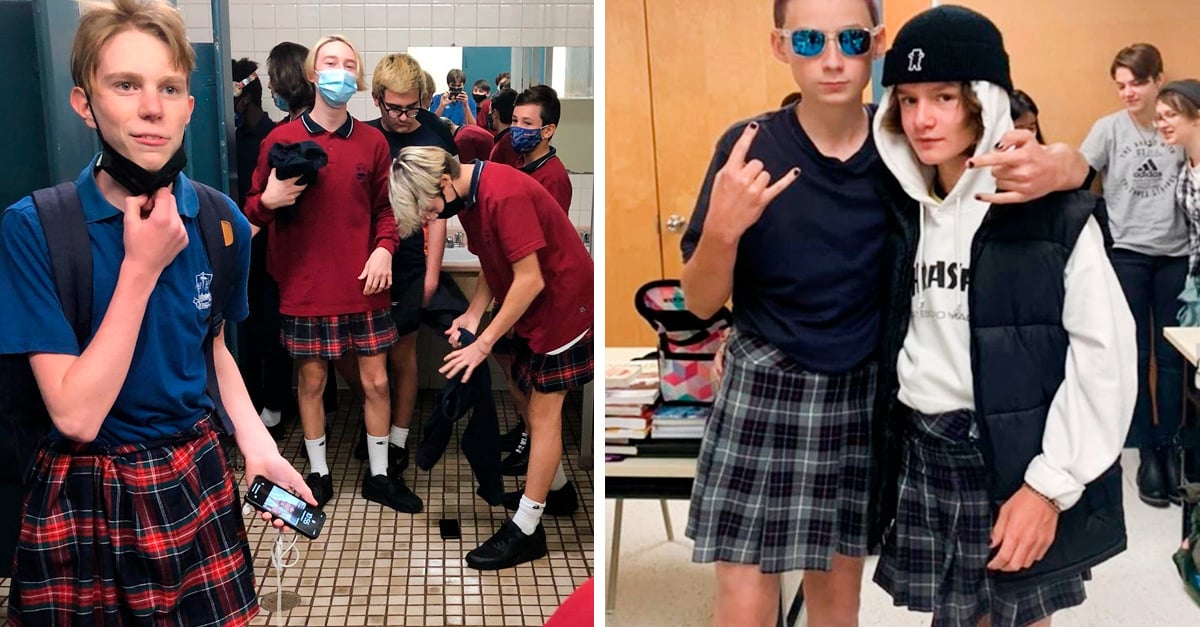 Students Protest Against Dress Code In Canada - Bullfrag