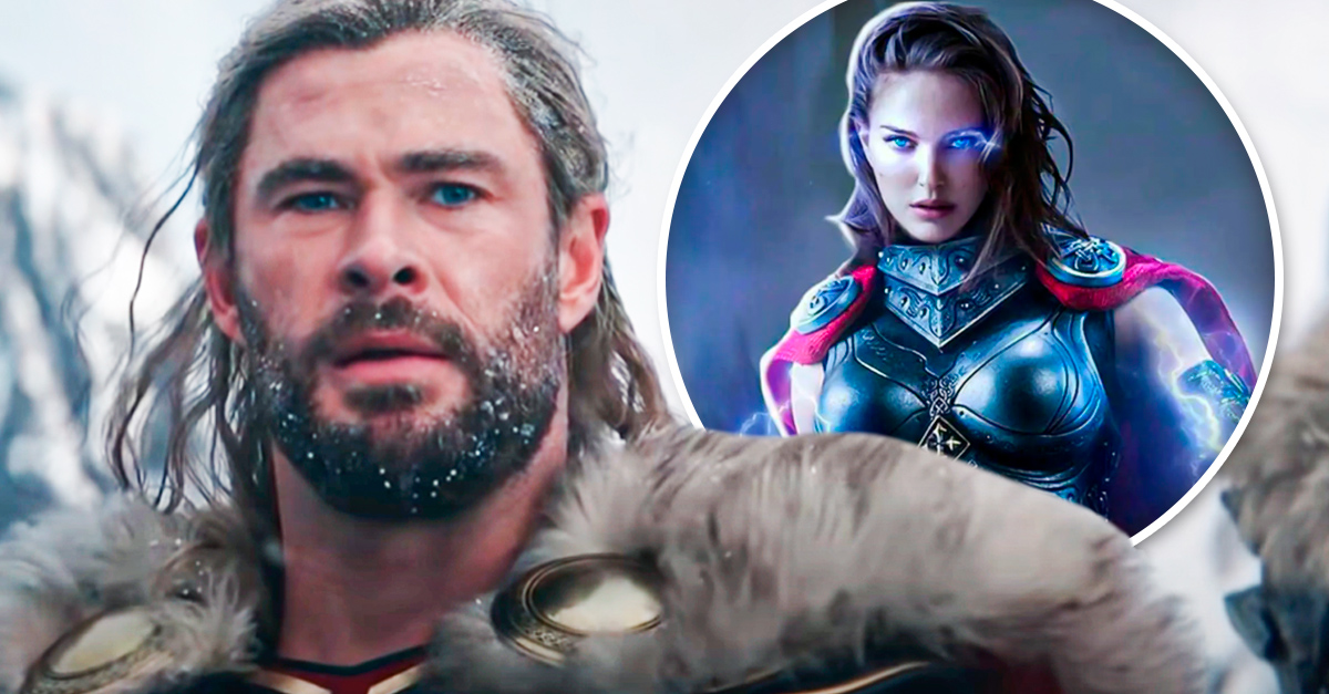 The teaser for 'Thor: Love and Thunder' is finally released and Natalie ...