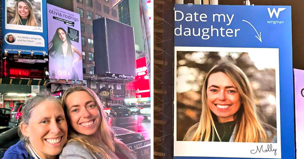 Mom pays for Times Square billboard ad to get her daughter a boyfriend ...