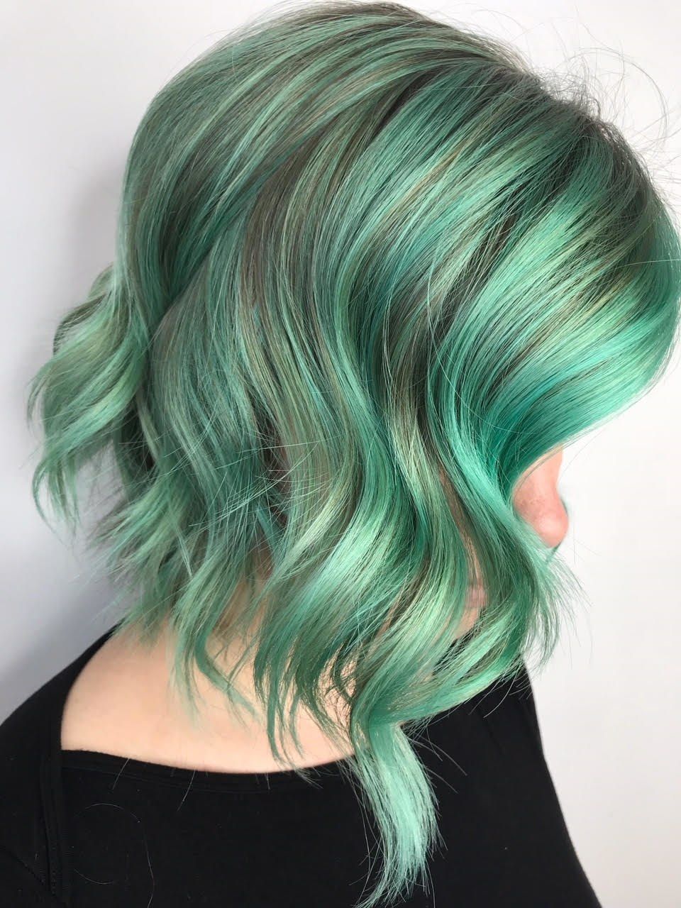15 buenas ideas para teñir tu cabello en tonalidades menta