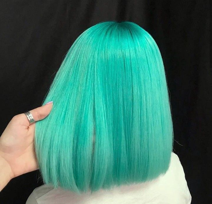 15 buenas ideas para teñir tu cabello en tonalidades menta