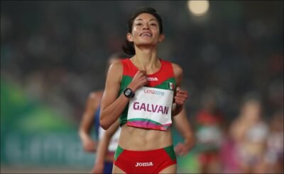 Laura Galván impone récord mexicano al correr 5 mil metros