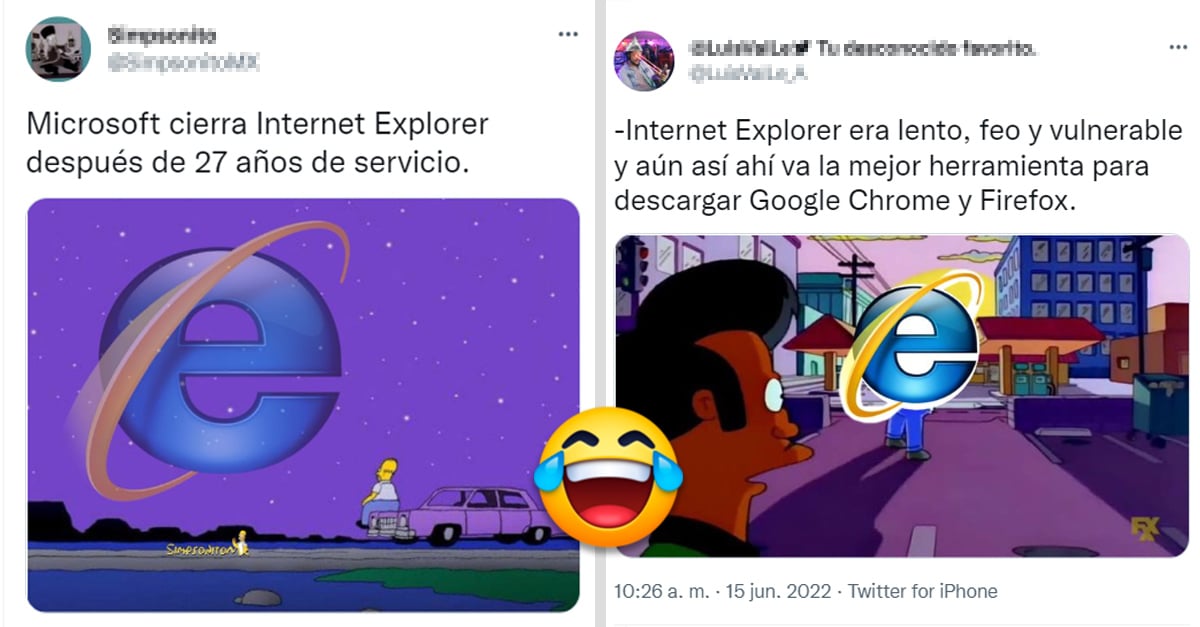 Microsoft cierra Internet Explorer y lo despiden con memes