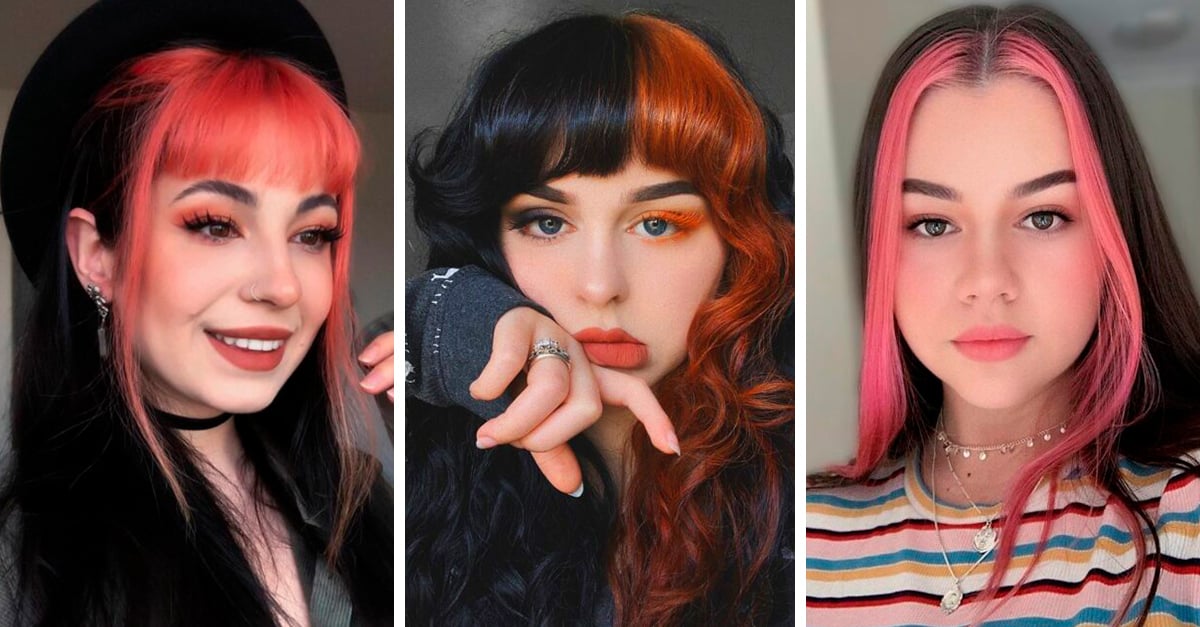 Estas mechas chunky le darán un toque aesthetic a tu estilo