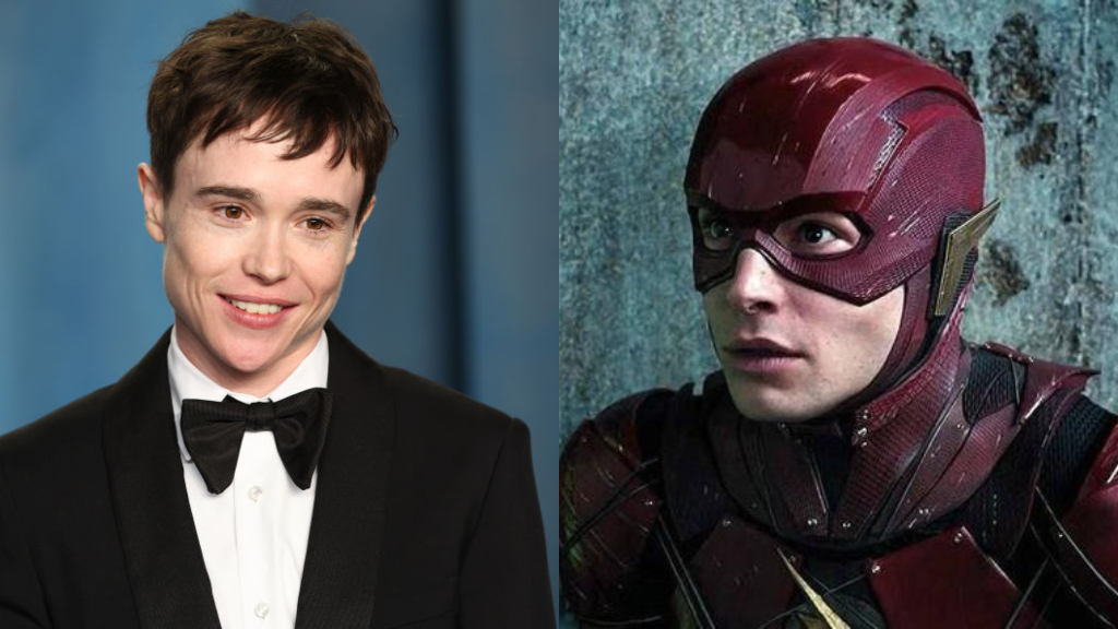 Fans ask that Elliot Page be the one to replace Ezra Miller as Flash ...
