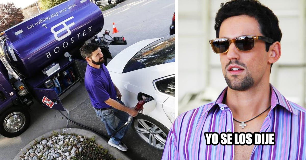 Javi Noble was right! He made a gasoline company at home and becomes a ...