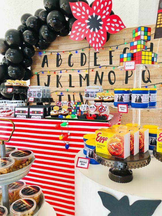 10 Ideas para hacer tu fiesta temática de ‘Stranger Things’