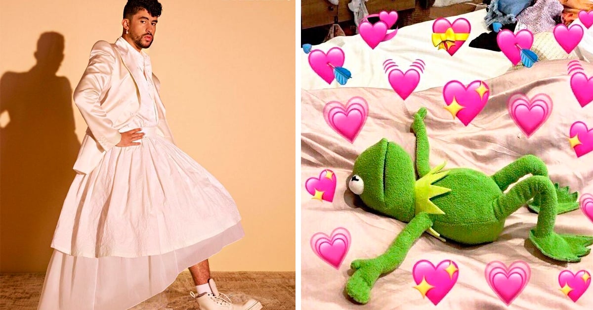 Bad Bunny poses in a wedding dress for Harper's Bazaar and drove ...