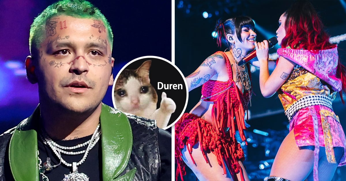 Cazzu olvida a Nodal y besa a Lali Espósito en concierto