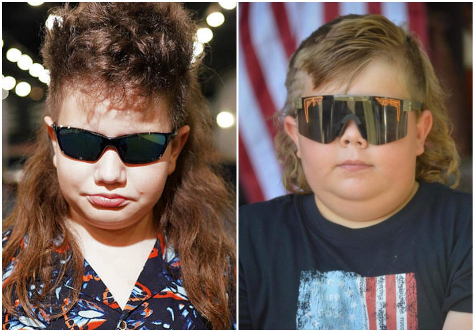 Niño de 8 años gana campeonato de ‘mullet’ en EE.UU.