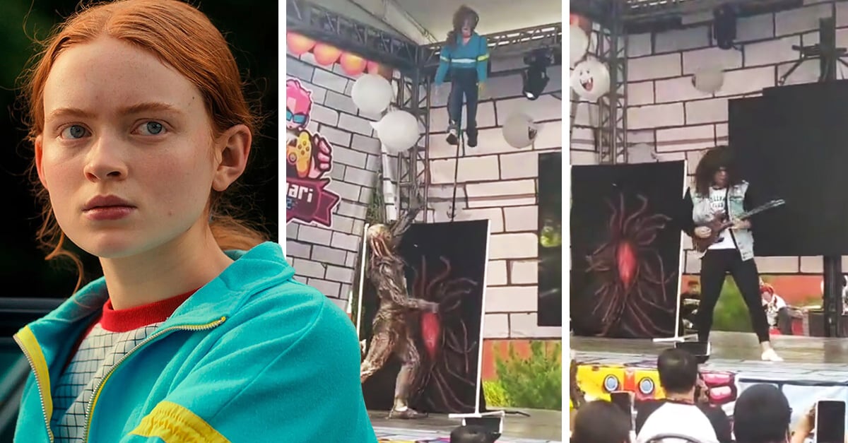 Recrean icónicas escenas de ‘Stranger Things 4’ y se viralizan