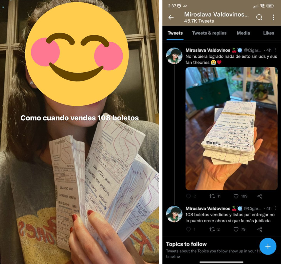 Ticketmaster exhibe a influencer que vendía boletos en su nombre