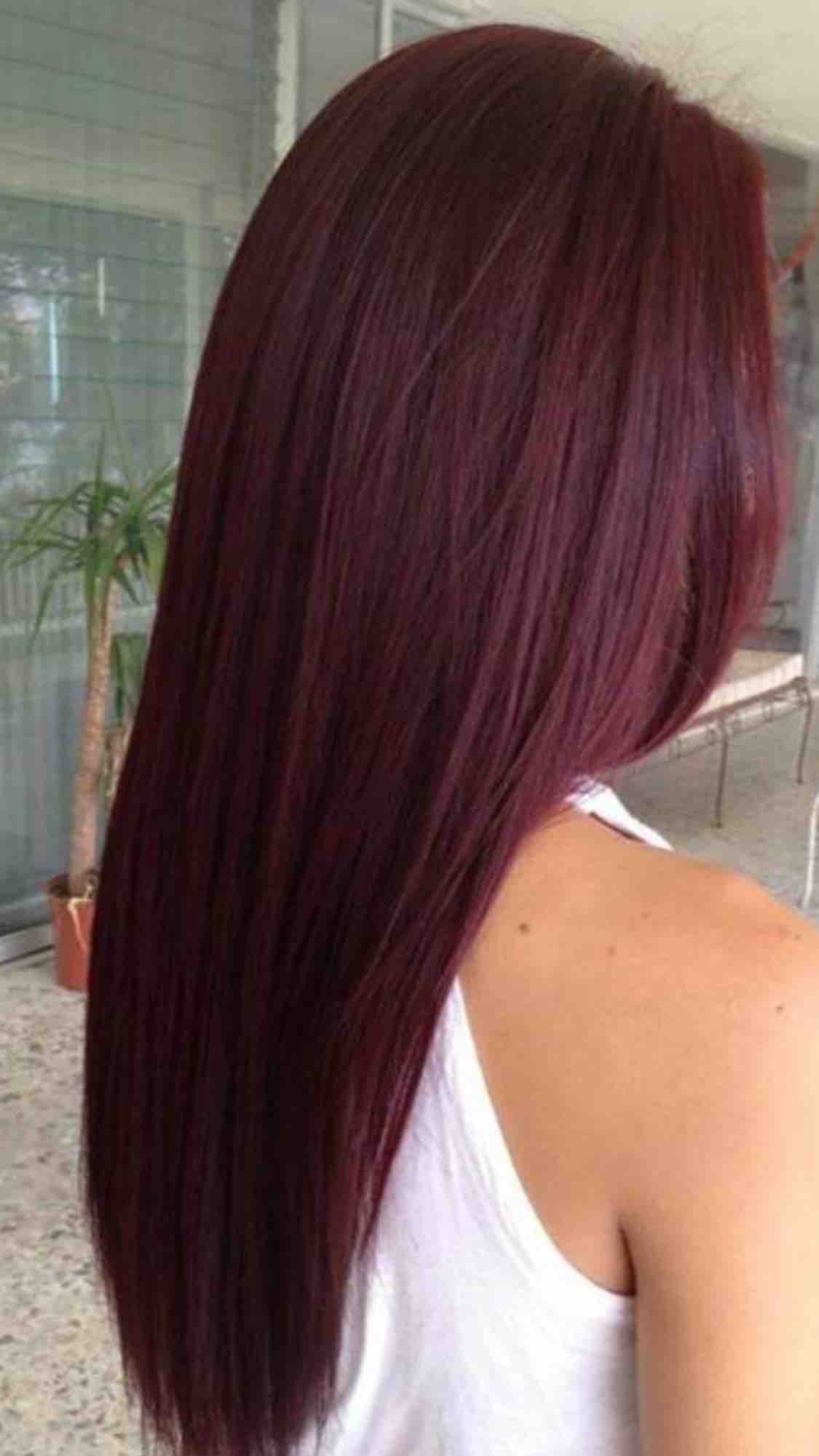 15 Maneras de llevar el cabello color vino que te encantarán