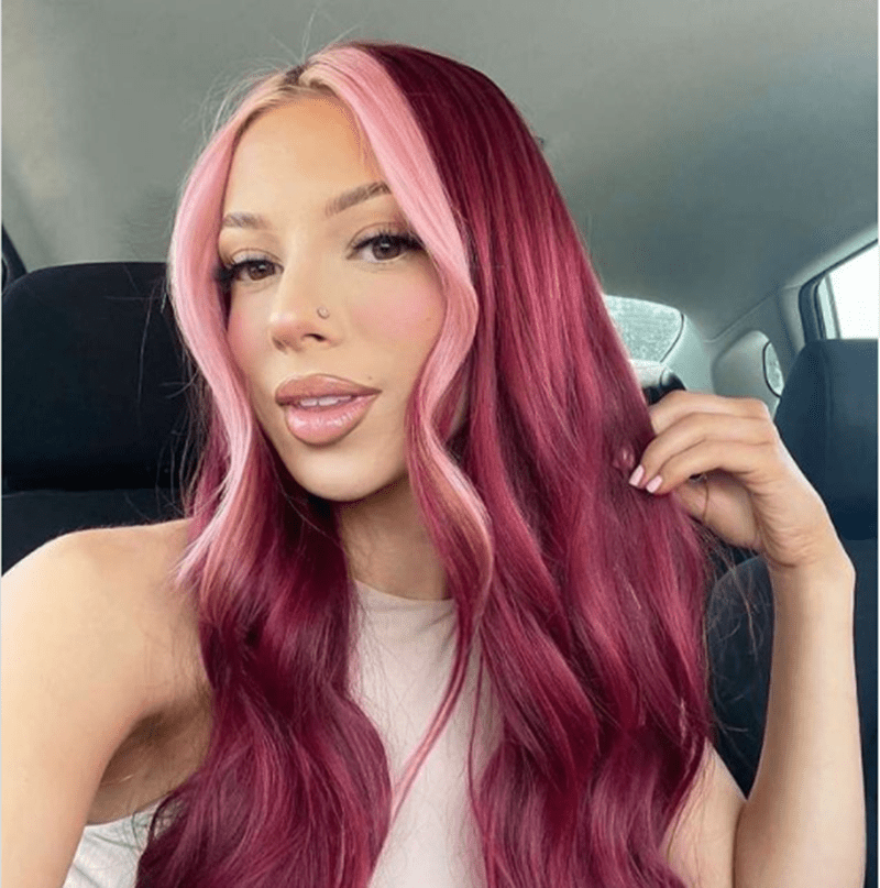 15 Maneras de llevar el cabello color vino que te encantarán