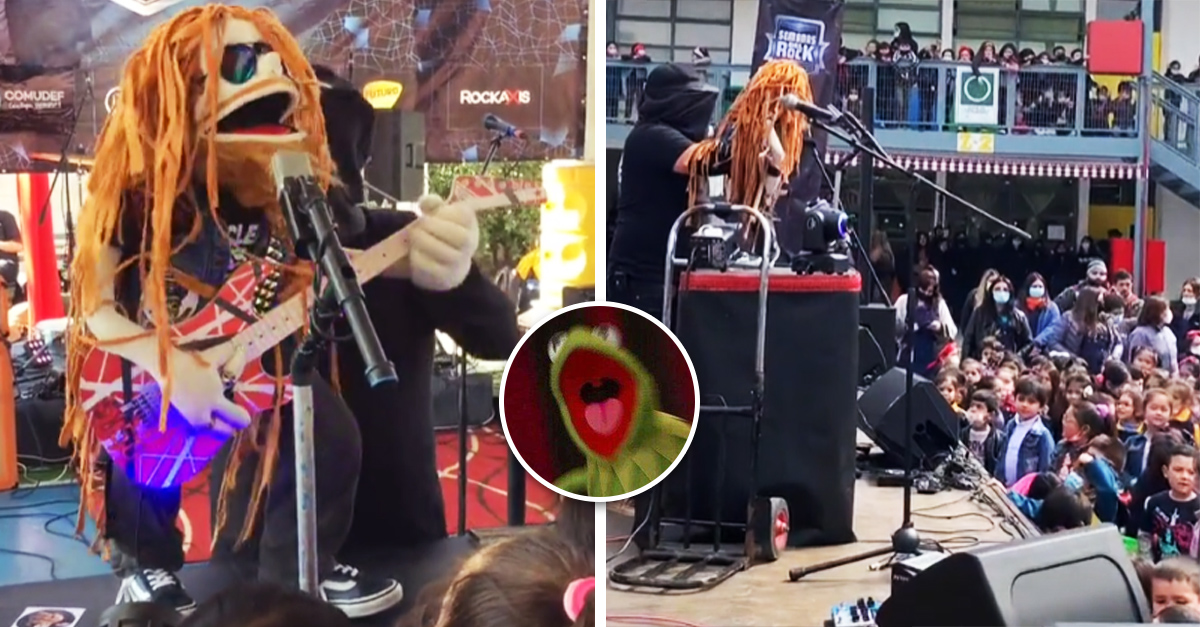 They Host A Puppet Metal Concert At A School And It's So Fun You'll ...