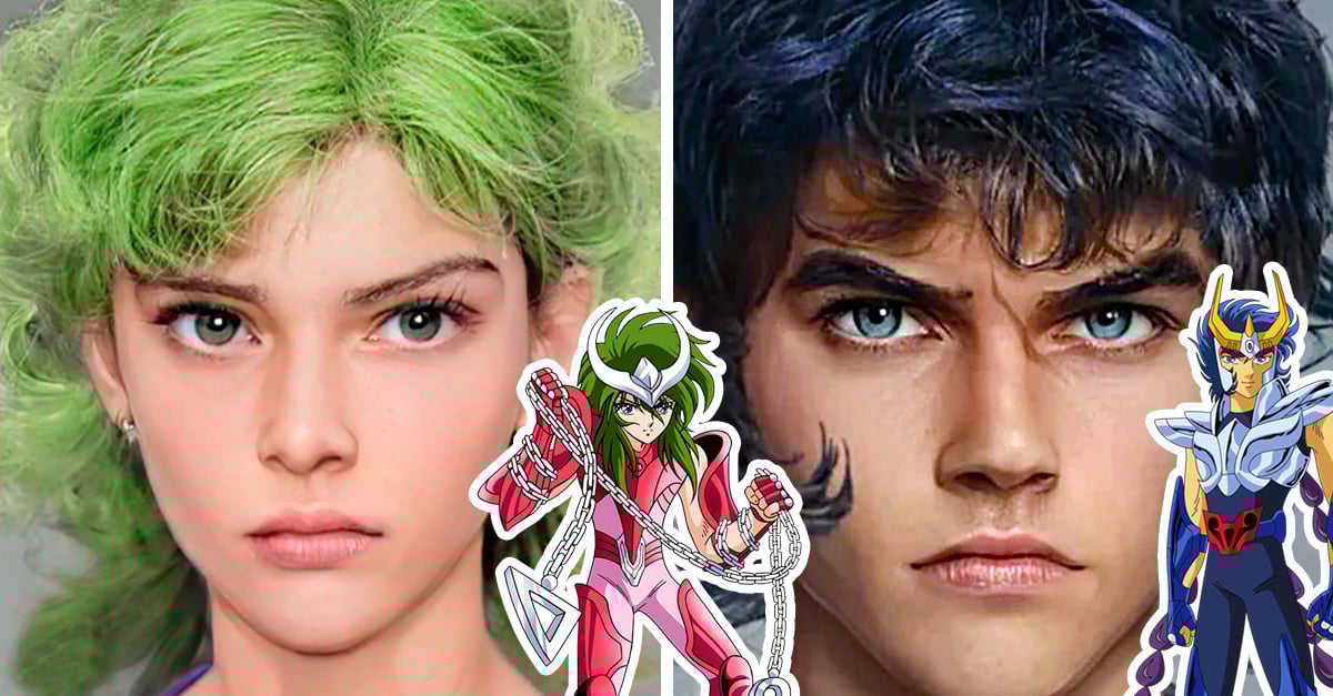 Así se verían los Caballeros del Zodiaco en la vida real