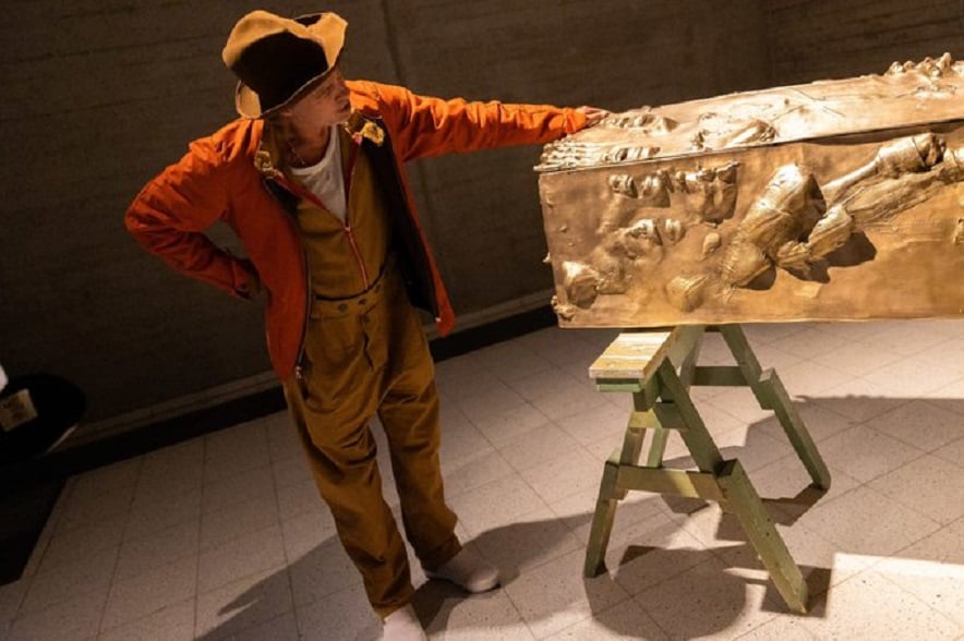 From actor to artist: Brad Pitt debuts as a sculptor at an exhibition ...