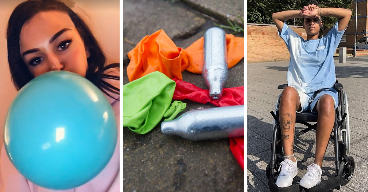 Experts spread the risks of 'laughing gas' after a woman was paralyzed ...