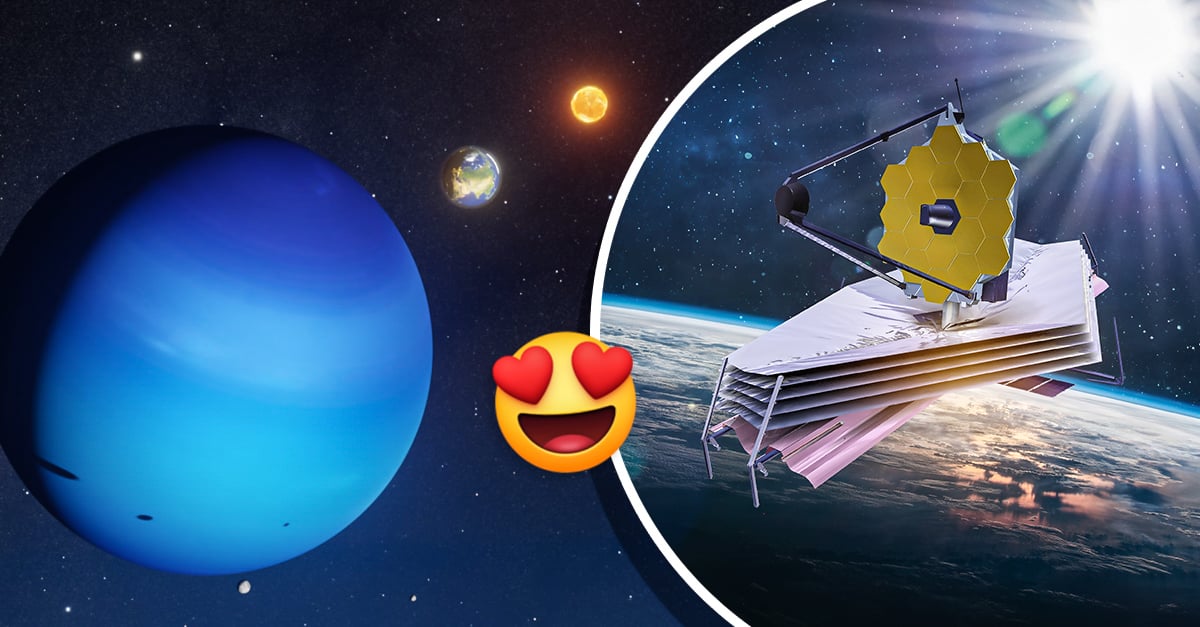 Another beautiful image from the James Webb Telescope managed to ...