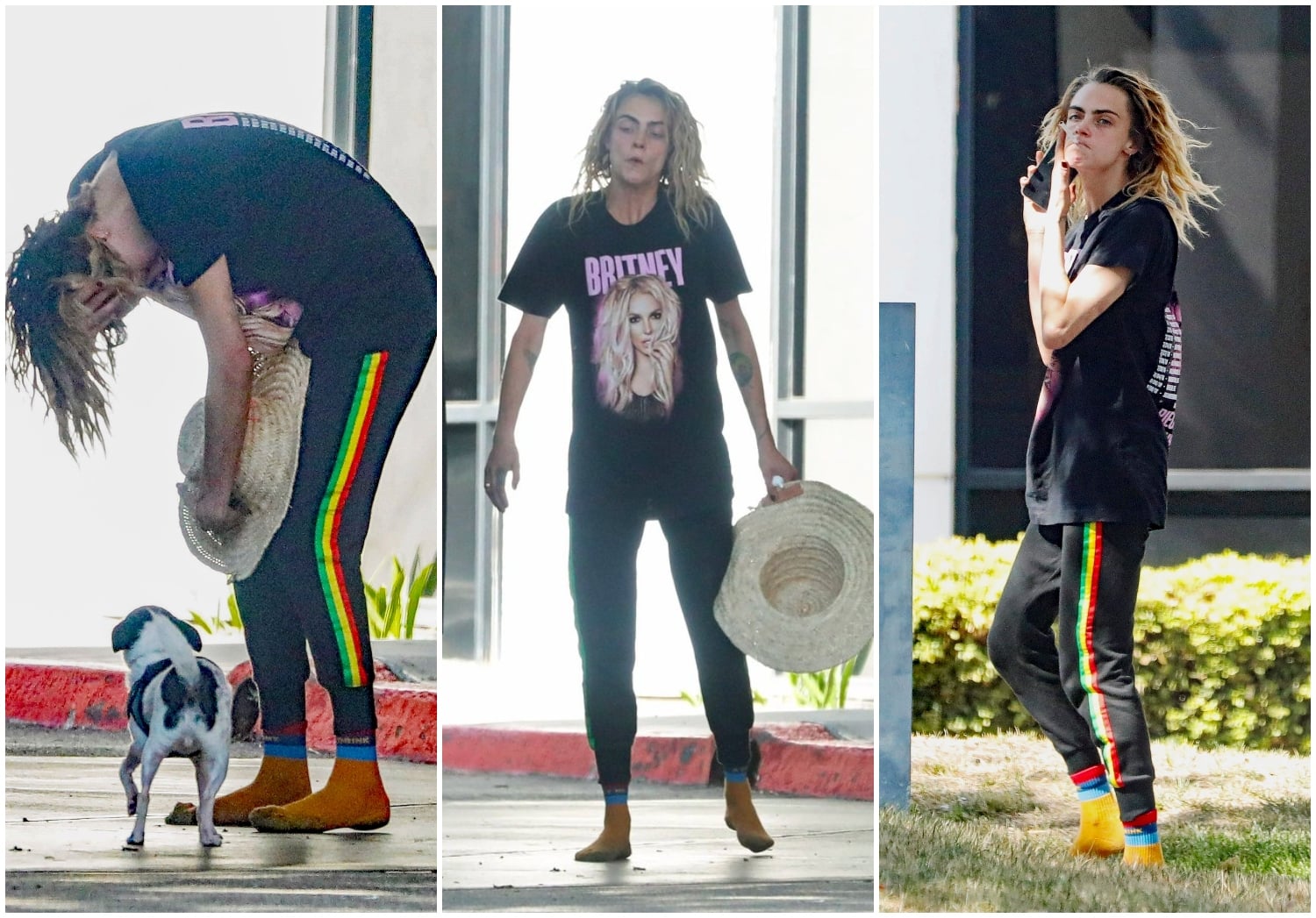 Cara Delevingne reaparece en París y luce totalmente renovada