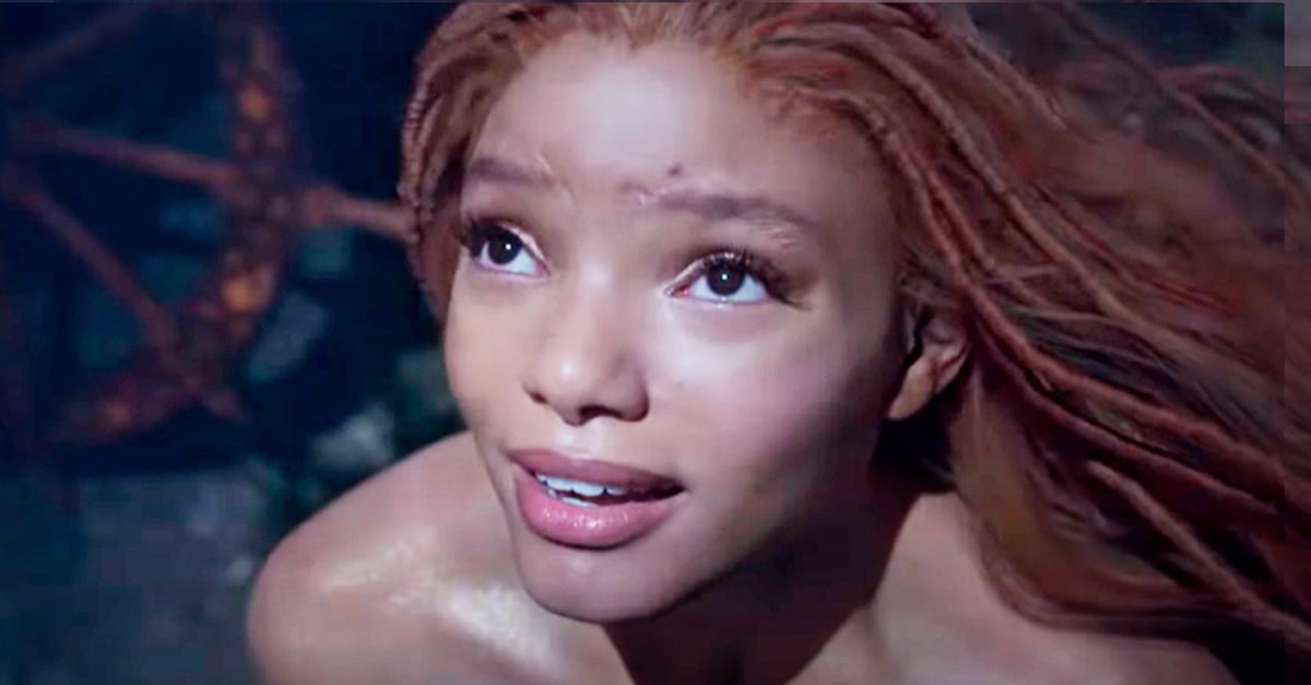 At last! Disney Releases First Teaser for 'The Little Mermaid' Starring Halle Bailey as Ariel ...