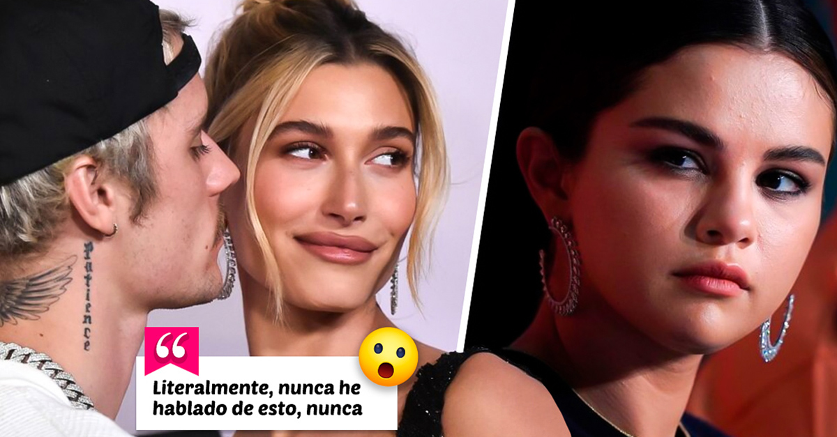 Hailey Bieber se sincera sobre Justin Bieber y Selena Gomez
