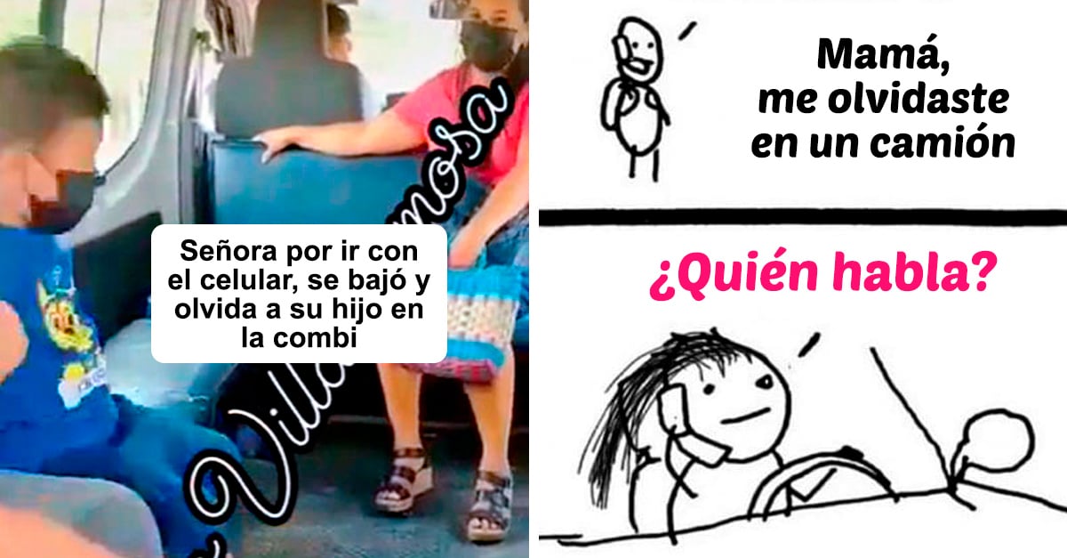 Mamá Olvida A Su Hijo En La Combi Y El Chofer Lo Regresa