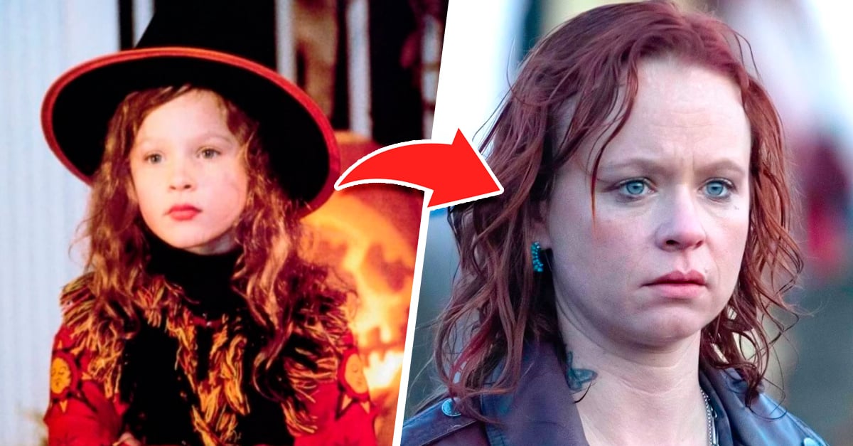 Right in childhood! This is what the cast of 'Hocus Pocus' looks like ...