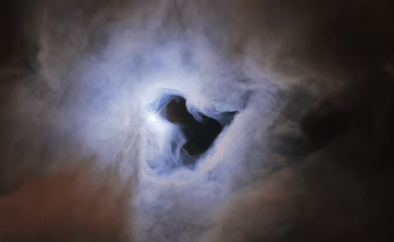 New Hubble Telescope Image Reveals Giant Cosmic 'Keyhole' - World Stock ...