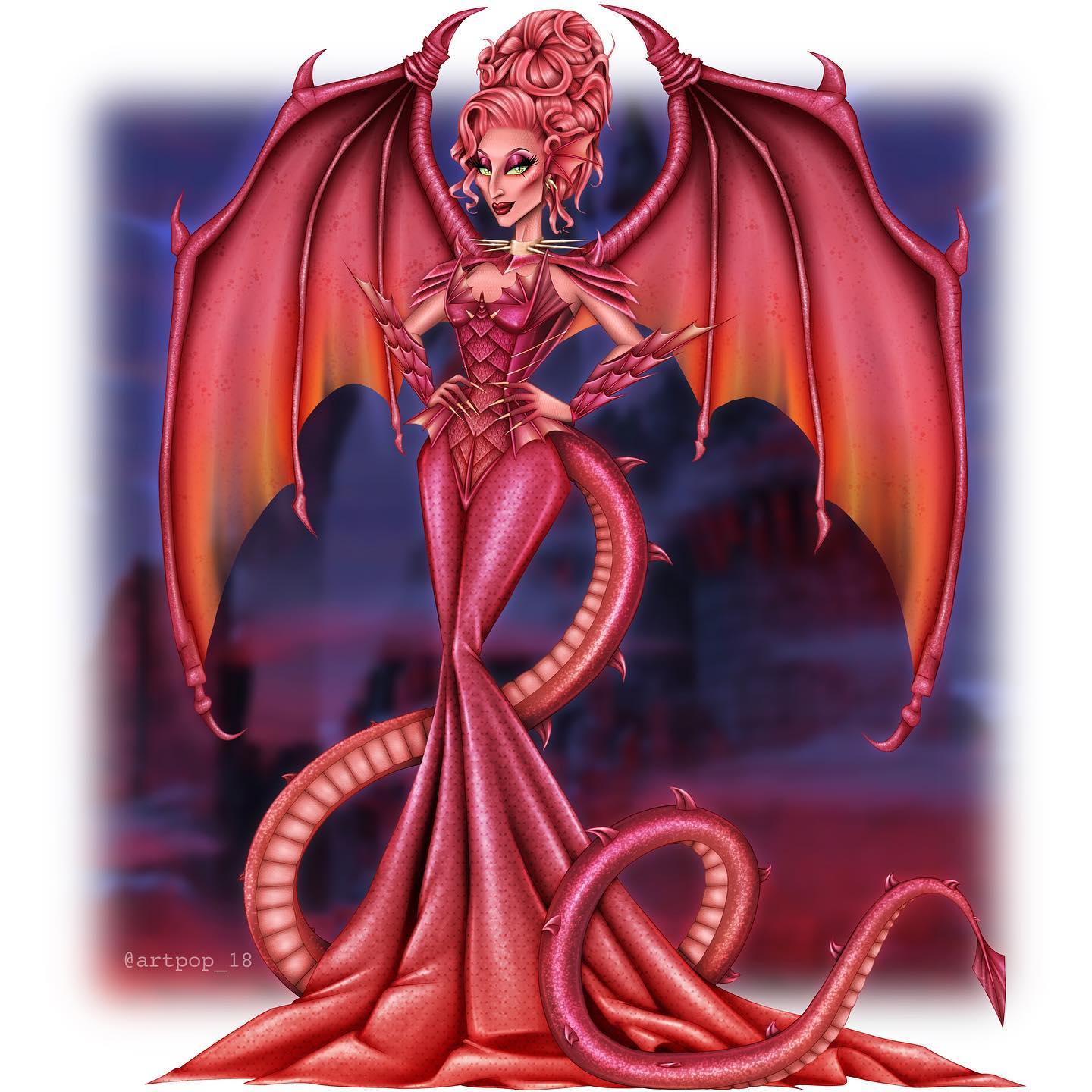 Artist Transforms Pop Culture Characters Into Incredible Drag Queens ...