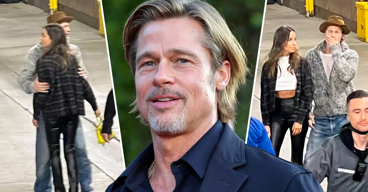 Brad Pitt Is Seen With His New Conquest In The Middle Of The Legal