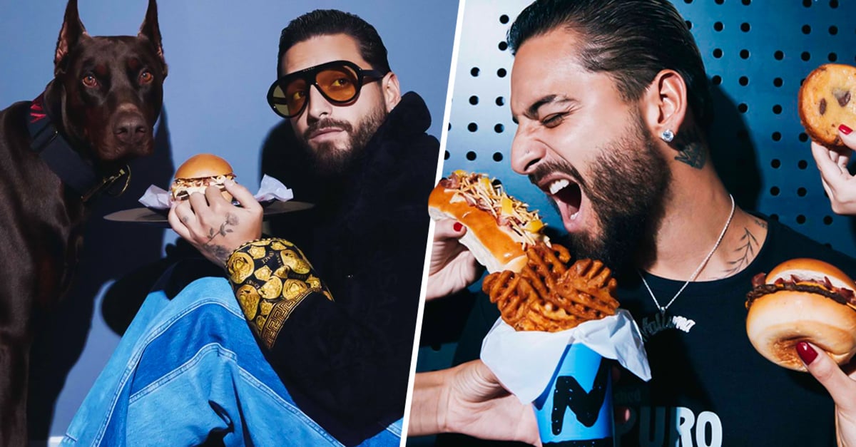 Maluma launches 'Dembow', his first digital hamburger and hot dog ...