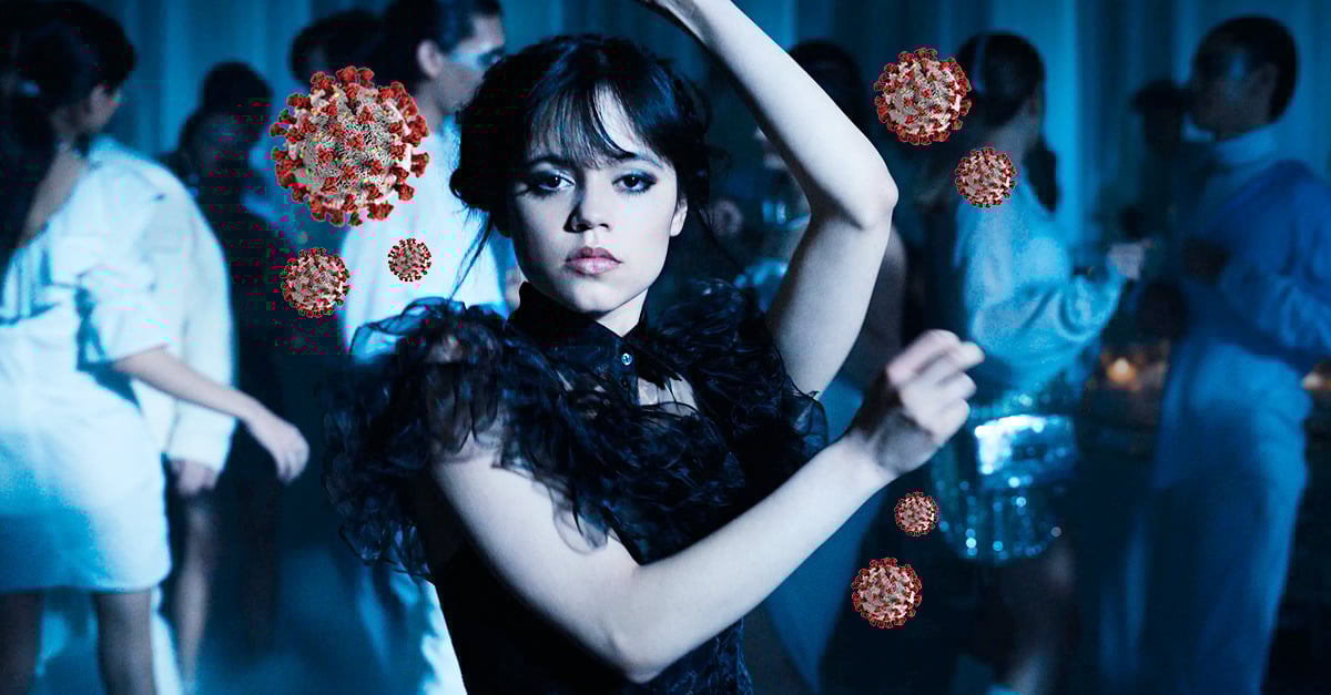 Jenna Ortega filmed the covid-infected dance scene in 'Merlina' - World ...