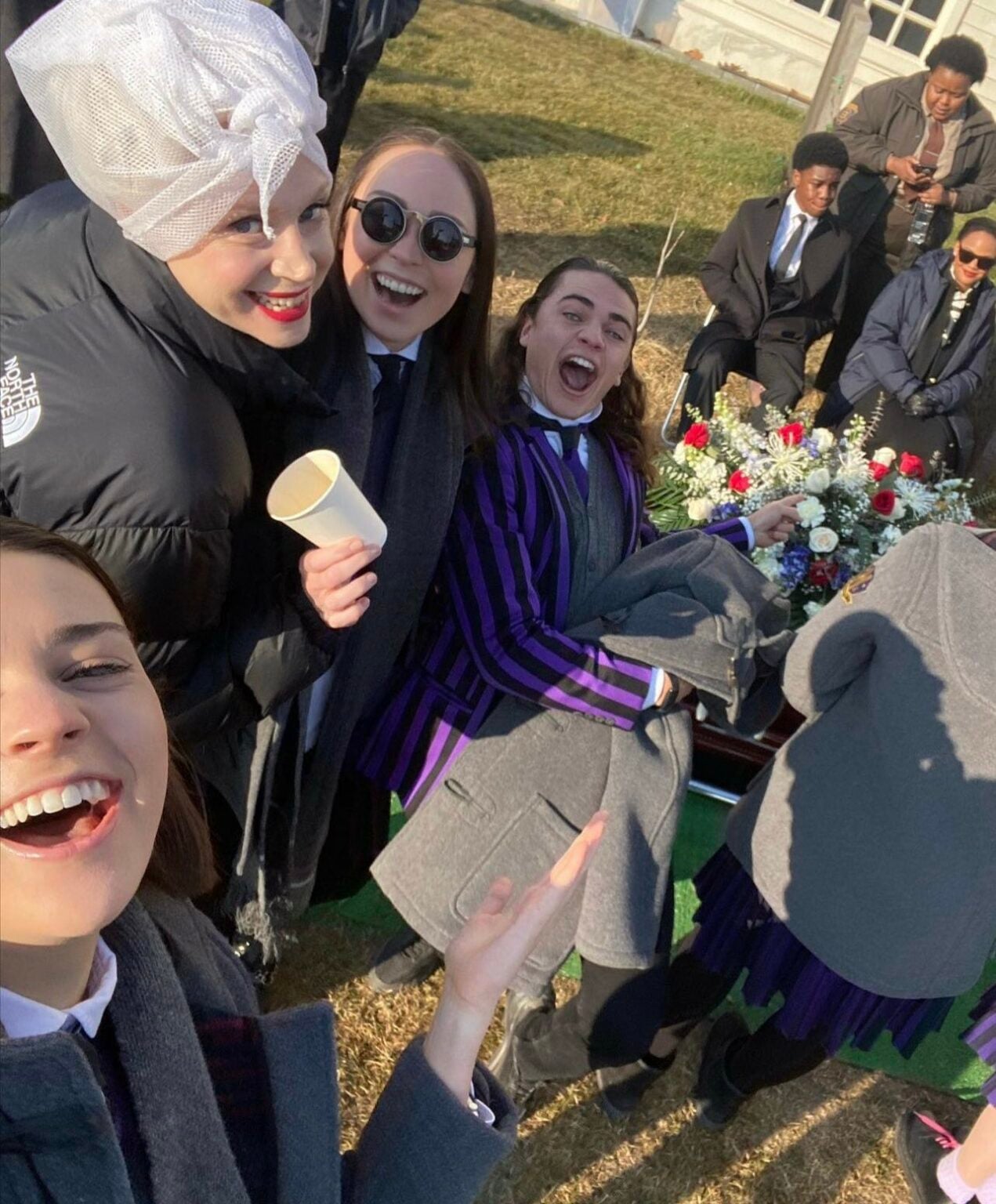 15 Photos Of The 'Merlina' Cast That Prove They're More Adorable Than ...