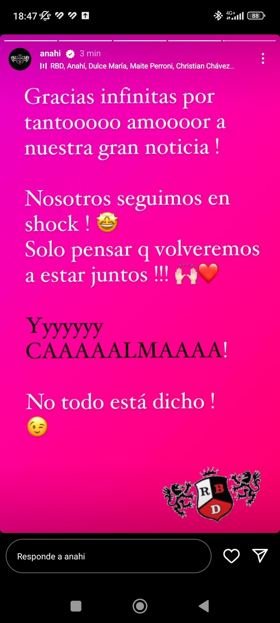 RBD anunció fechas de su tour y usuarios reaccionan con memes