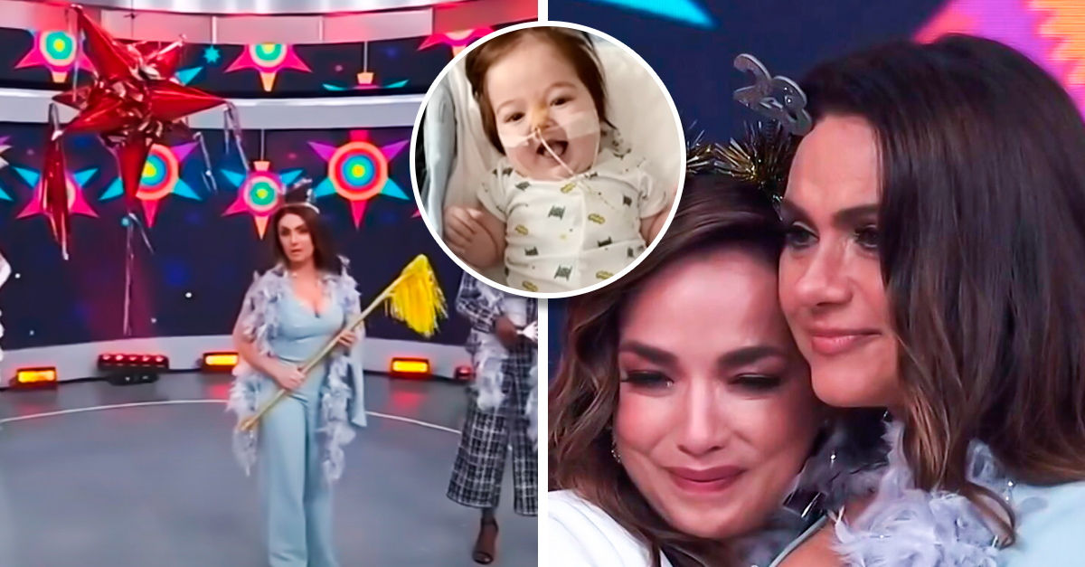 Penélope Menchaca lloró al recordar la muerte de su nieto