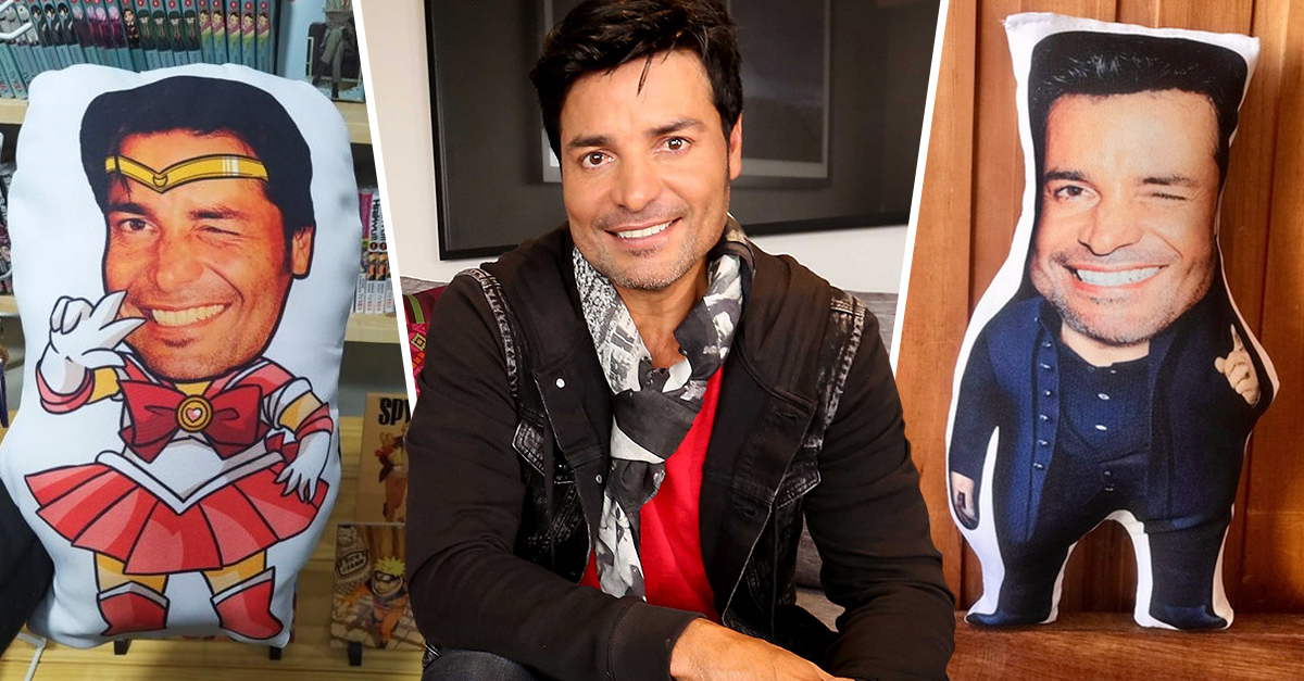 Chayanne pide fotos de las almohadas virales con su rostro