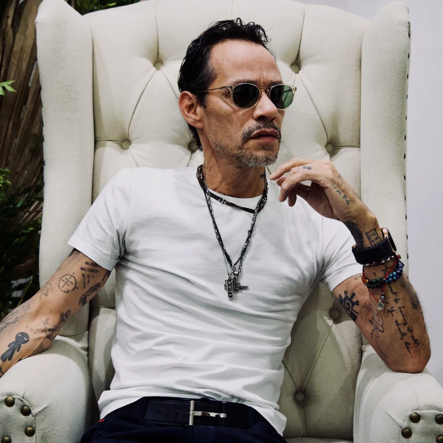 Marc Anthony and Nadia Ferreira announce their pregnancy with a tender ...