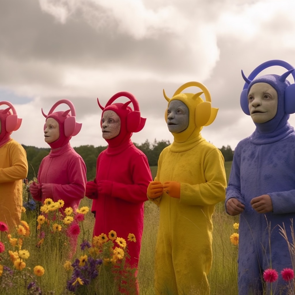 AI Showcases 'Teletubbies' 'Midsommar' Style And The Result Will Give ...