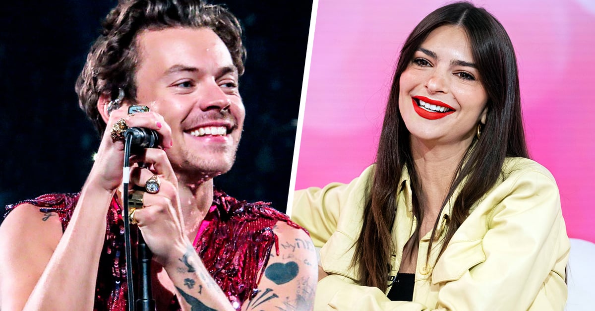 Harry Styles y Emily Ratajkowski fueron captados besándose
