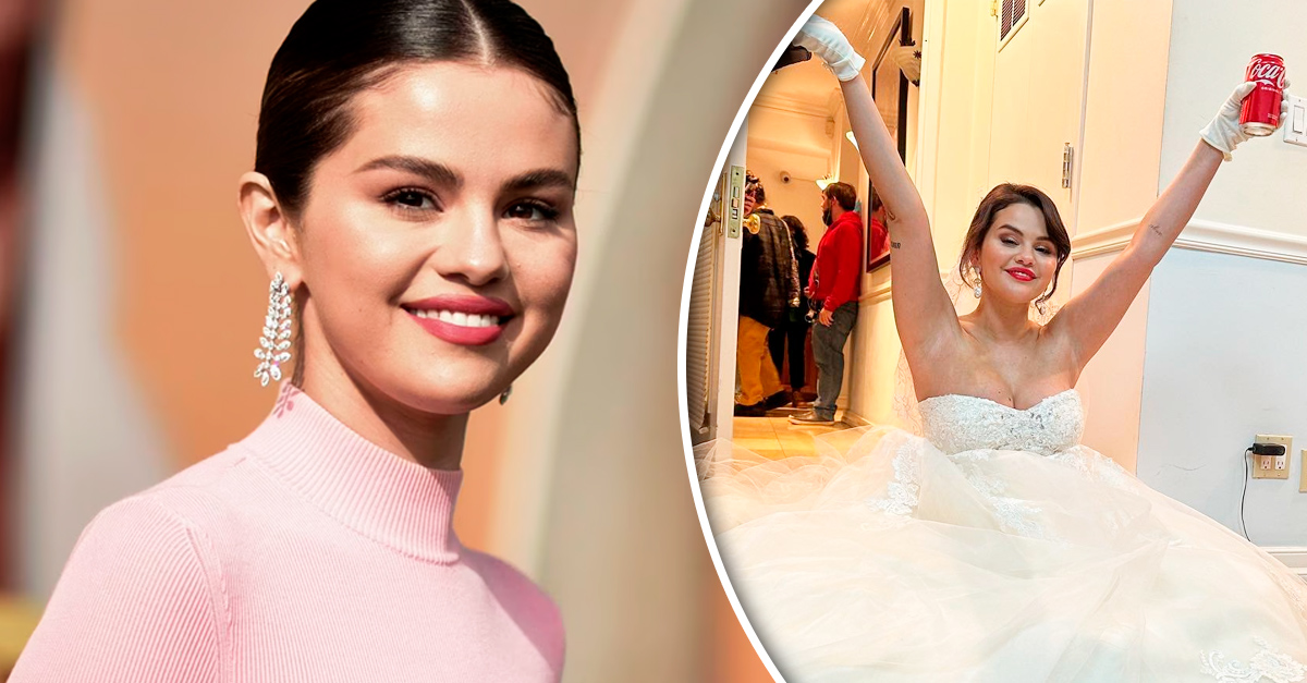 Selena Gomez sorprende con fotografías vestida de novia