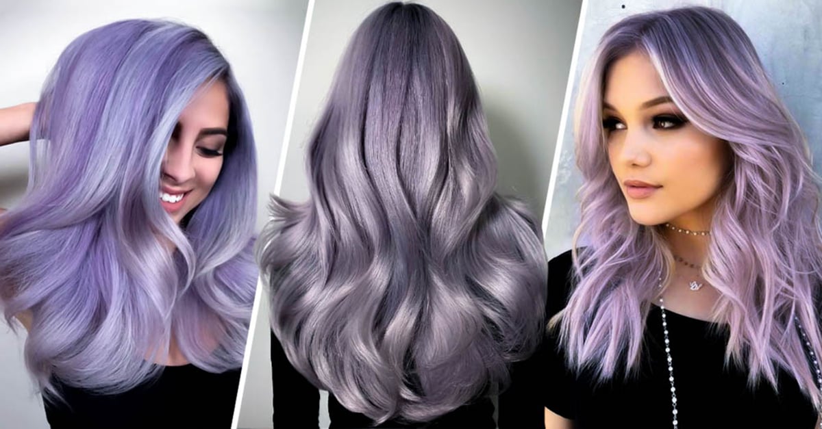 15 Diseños de Lavender Gray ideales para camuflar tus canas