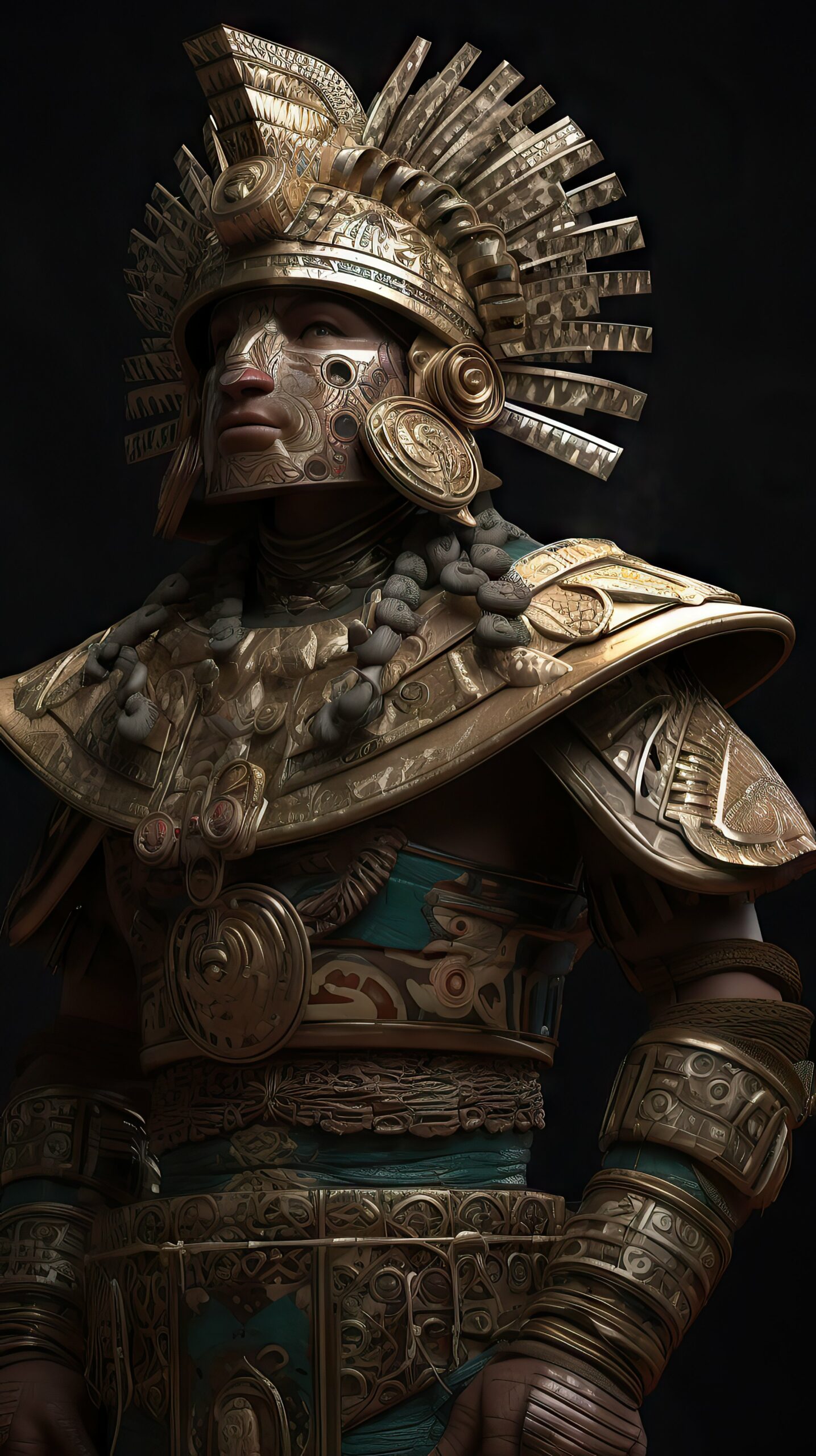 AI Shows What Aztec Gods Would Look Like As 'Knights Of The Zodiac ...