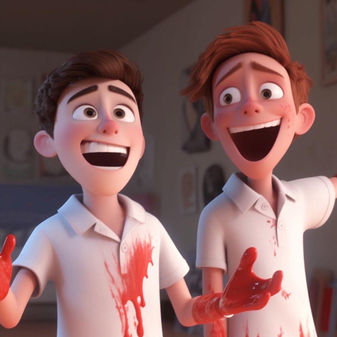 Así sería Scream si fuera una película animada de Pixar